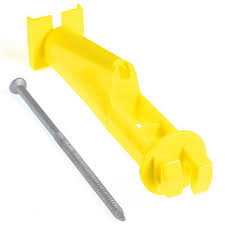 AG WOOD POST SLANT NAIL INSULATOR 5" PATRIOT 25 COUNT (FORM ST: EXC-2 ...