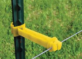 AG T-POST FRONTSIDE WRAP AROUND EXTENDER INSULATOR 5" 25 COUNT (FORM S ...