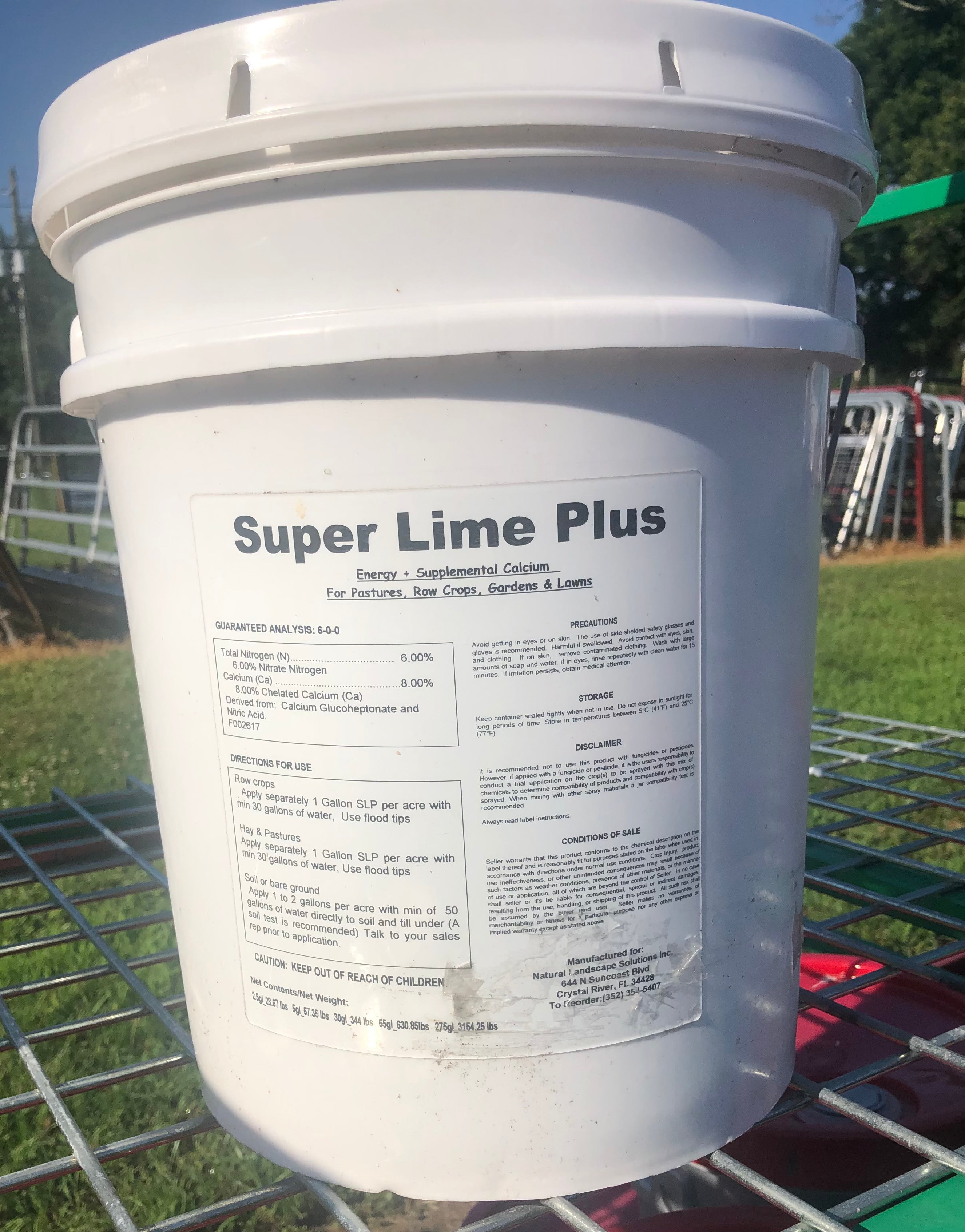 LIQUID SUPER LIME 2.5 GAL – Riverside Feed and Seed